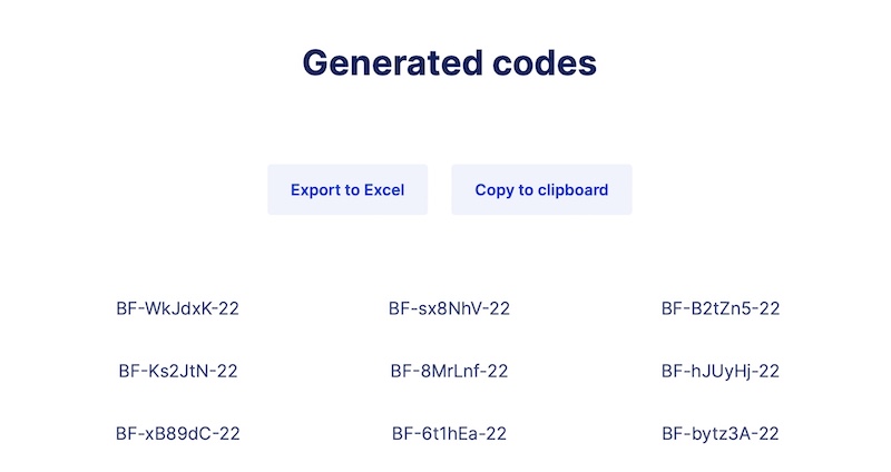 How to Generate Unique Random Coupon Codes?